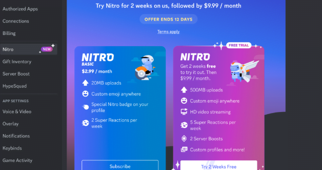 Nitro Account Information. | WdcBulletin.com